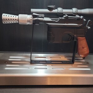 DL-44 Tabletop Blaster Display Stand Stainless Finish With LED Lights ...