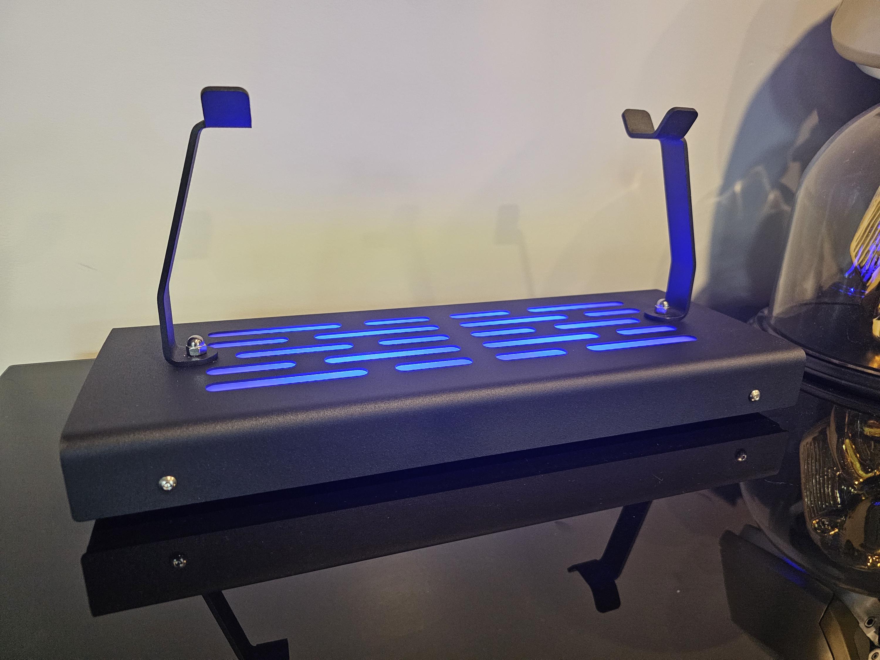Rebel DH-17 Blaster Display Stand With LED Lights Black Finish - Etsy