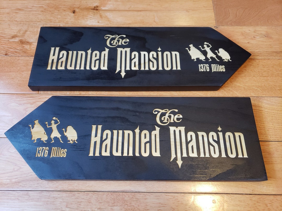 Large Custom Directional Sign With Distance From Your Home to the ...