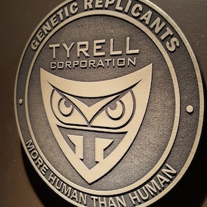 Blade Runner Tyrell Corporation Logo Plaque - Etsy Canada