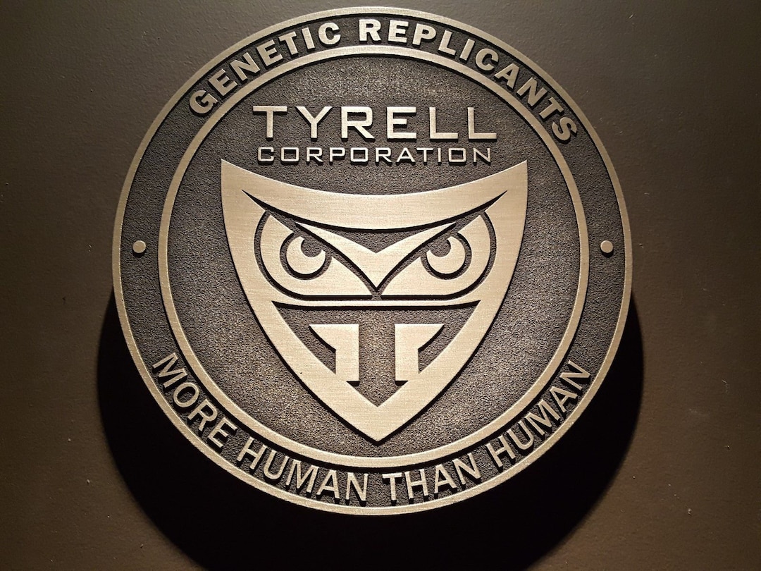 Blade Runner Tyrell Corporation Logo Plaque - Etsy