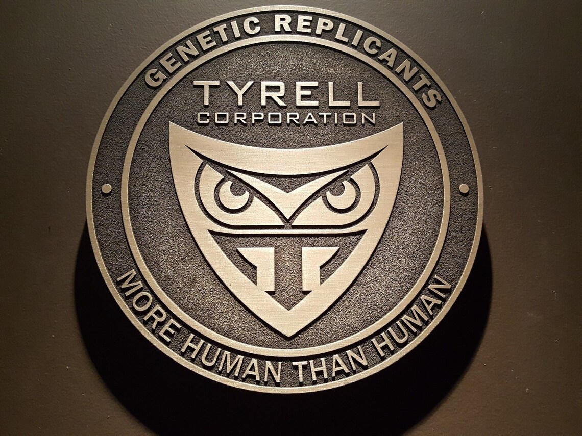 Blade Runner Tyrell Corporation Logo Plaque - Etsy Canada