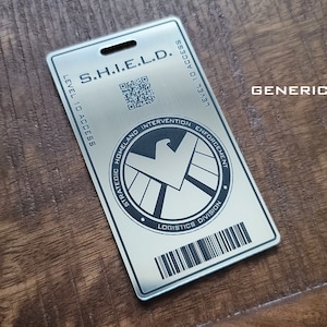 Agents of SHIELD Level 10 Access Badge Cosplay Prop - Etsy