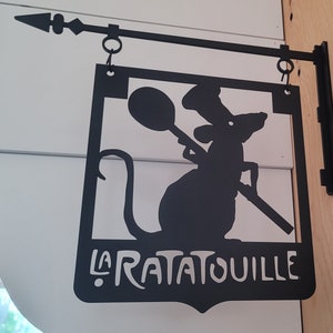 Metal La Ratatouille Sign - Etsy