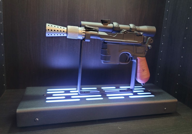 DL-44 Tabletop Blaster Display Stand Black Finish With LED Lights - Etsy