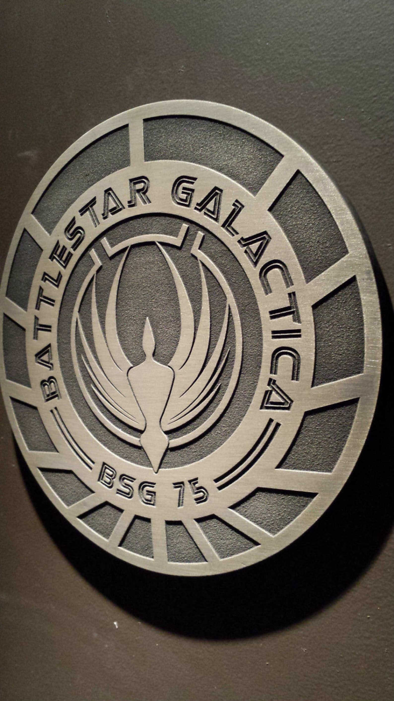 Battlestar Galactica Logo Sign Prop - Etsy Canada