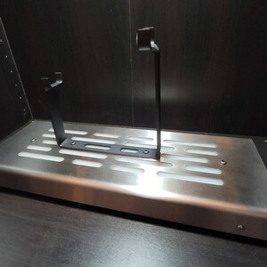 DL-44 Tabletop Blaster Display Stand Stainless Finish With LED Lights ...