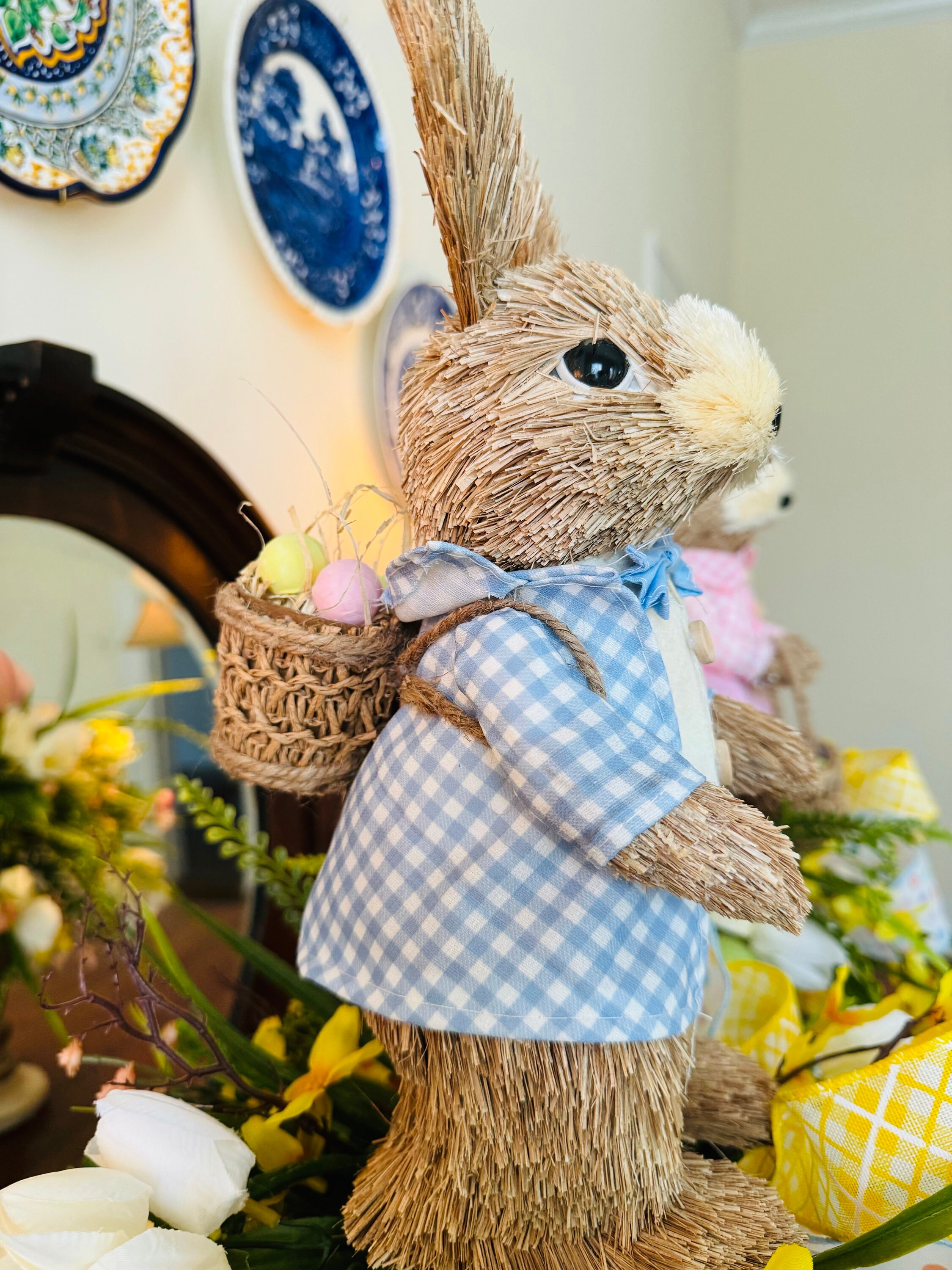 Easter Bunny Candlesticks, Spring Candlesticks, Easter Candlestick ...