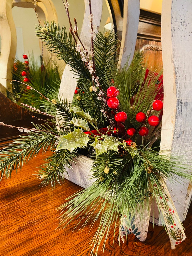 Cardinal Lantern Arrangement Red Cardinal Centerpiece Rustic - Etsy