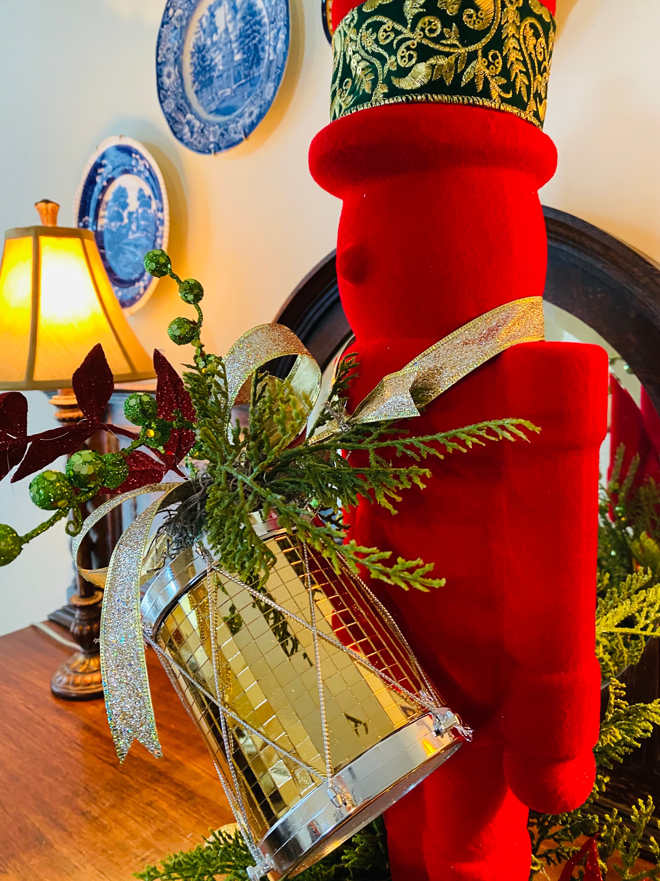 Christmas Nutcracker Centerpiece, Nutcracker Tabletop Arrangement, Nutcracker Decor, Nutcracker ...