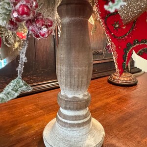 Christmas Centerpieces, Red Flocked Nutcracker Candlestick Arrangements ...