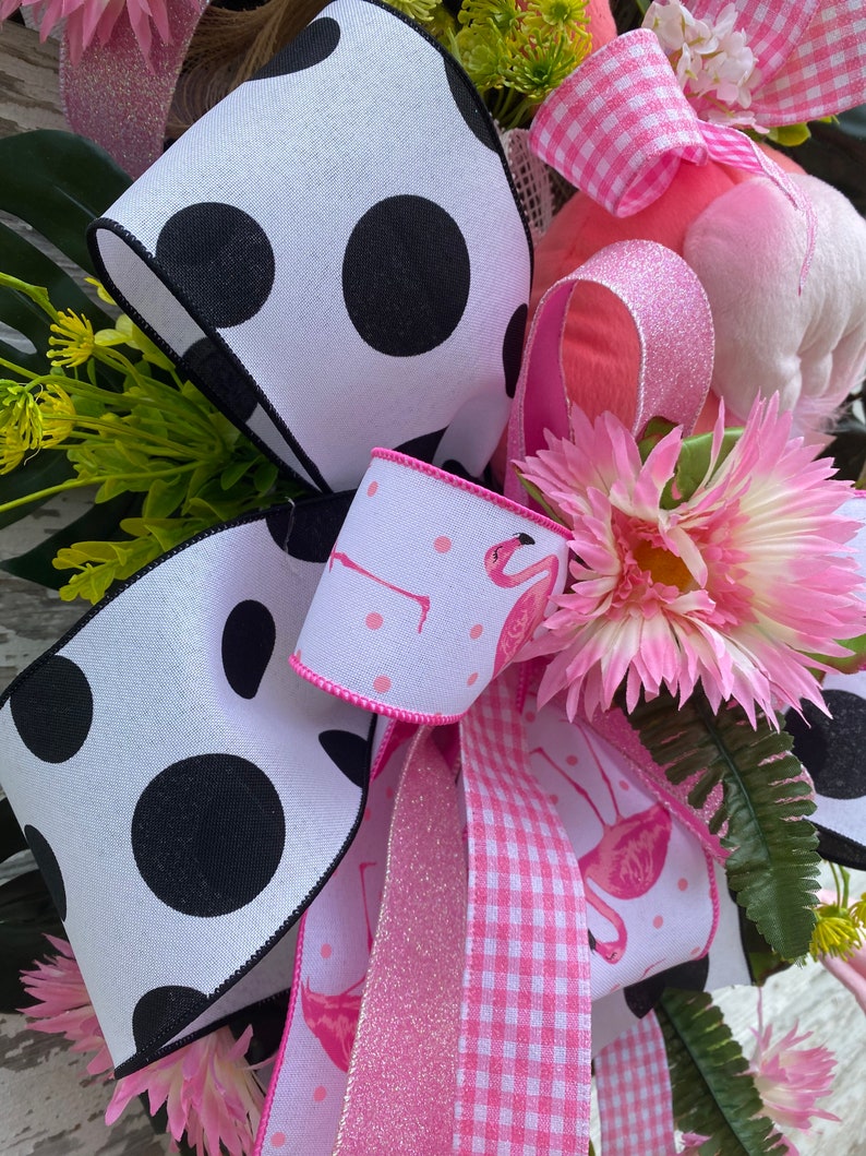 Pink Flamingo Swag Spring Pink Flamingo Swag Pink Flamingo - Etsy