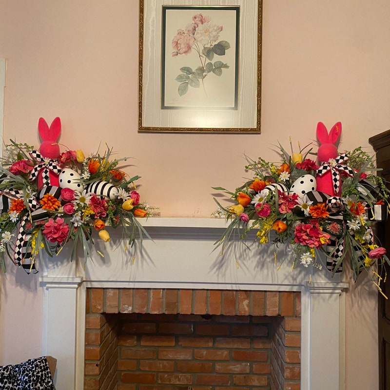 Easter Mantle Decor - Etsy