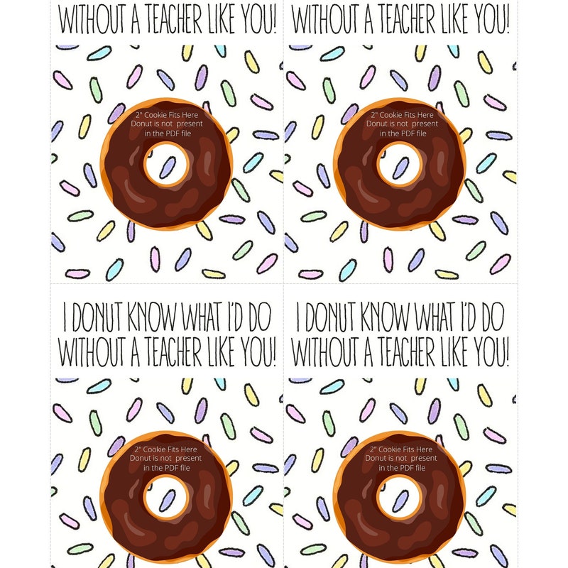 Donut I'd Do Without - Etsy