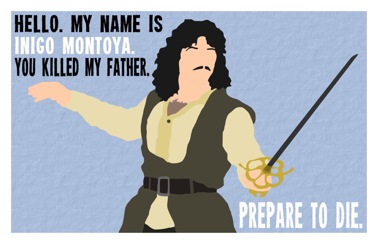 INSTANT DOWNLOAD Princess Bride inigo Montoya Print - Etsy