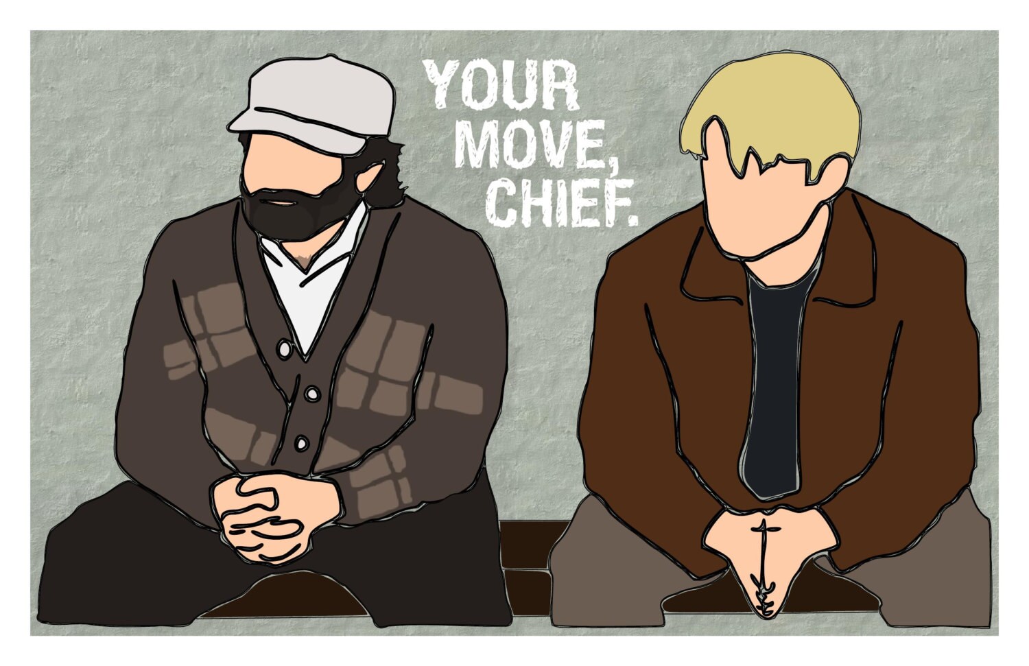 INSTANT DOWNLOAD - Good Will Hunting "your Move, Chief" Print - Etsy