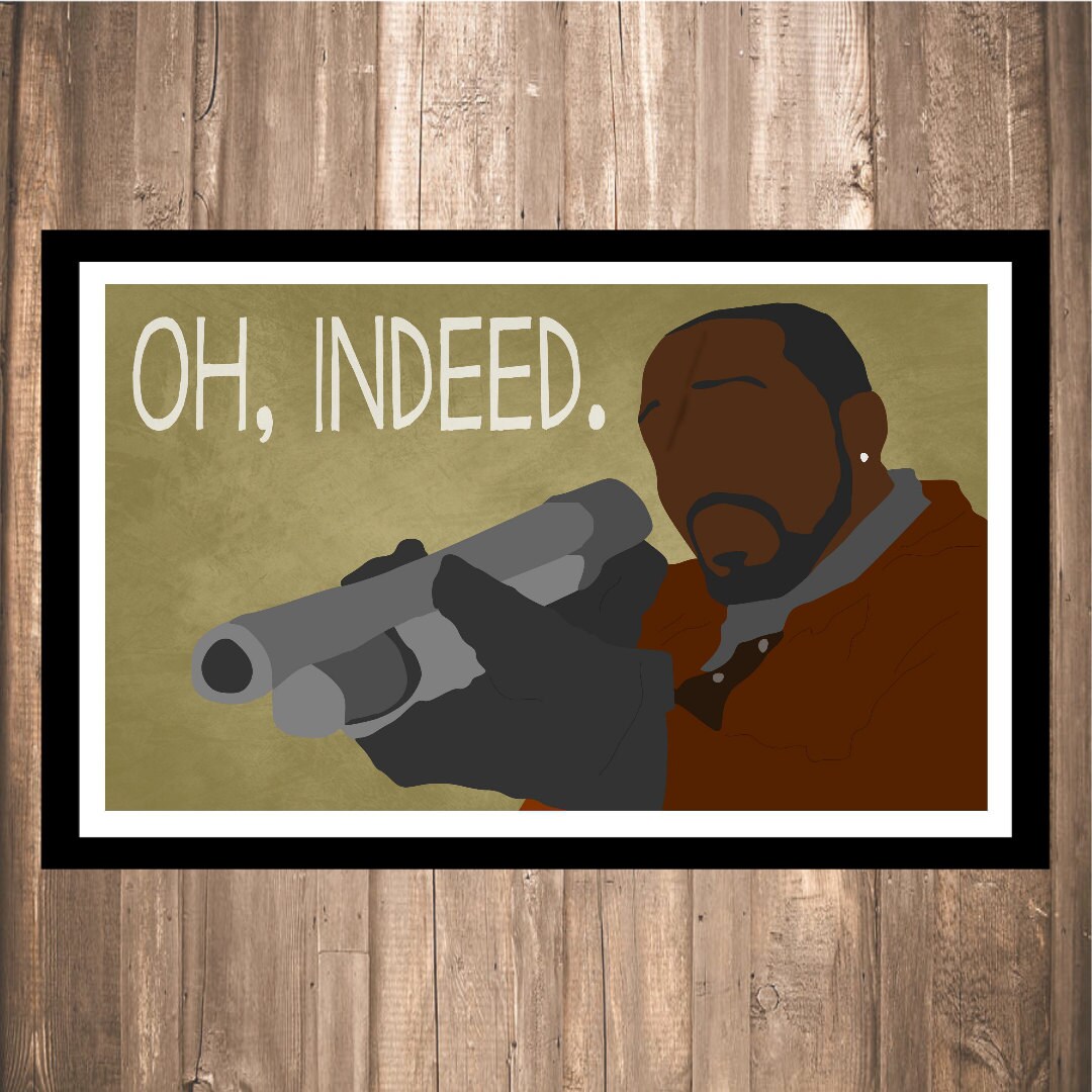 INSTANT DOWNLOAD - the Wire "oh, Indeed" Print - Etsy