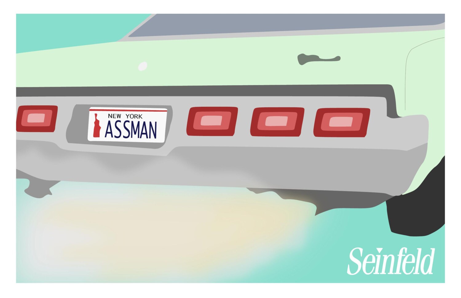 INSTANT DOWNLOAD - Seinfeld "assman" Print - Etsy