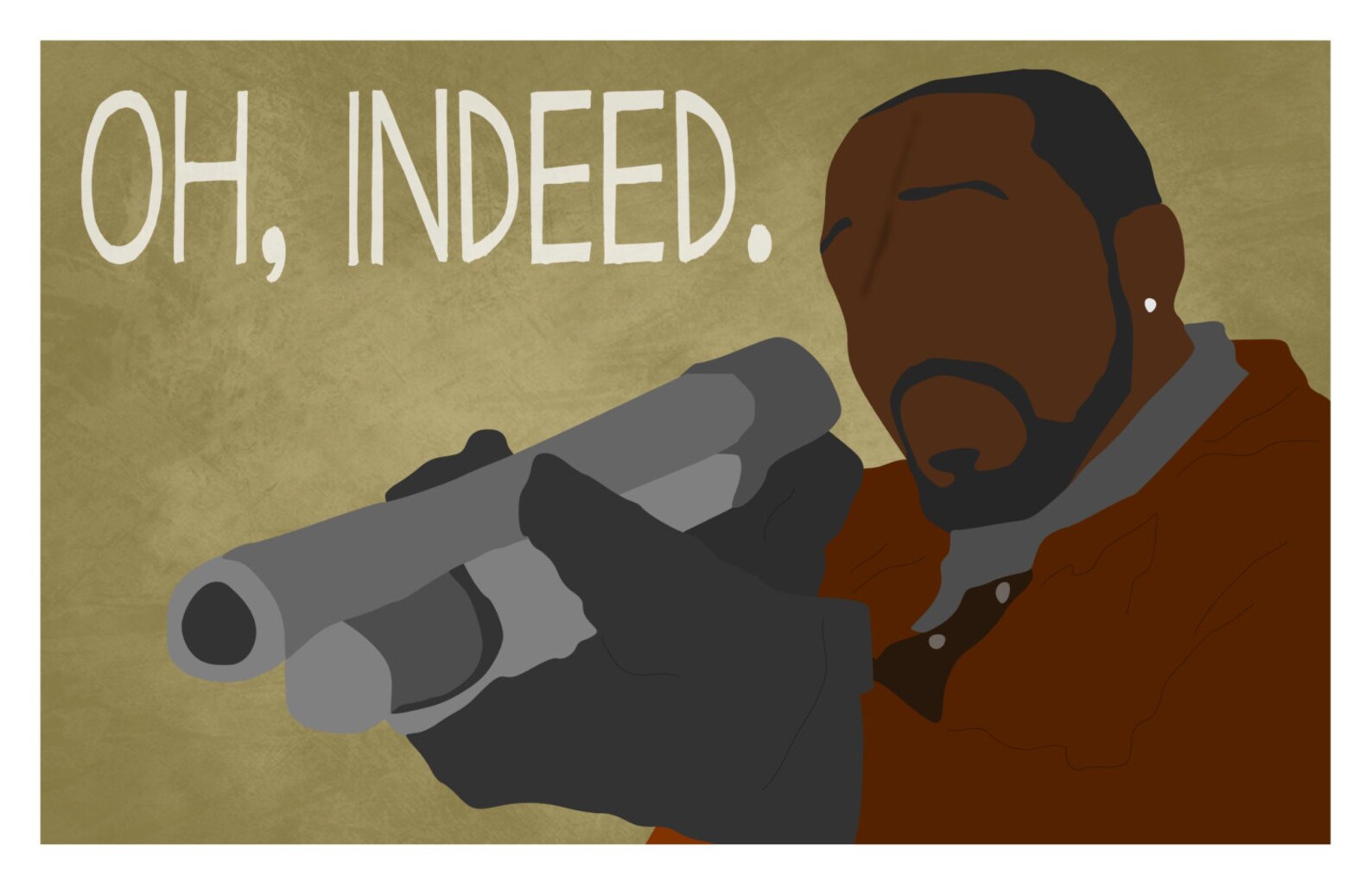 INSTANT DOWNLOAD - the Wire "oh, Indeed" Print - Etsy