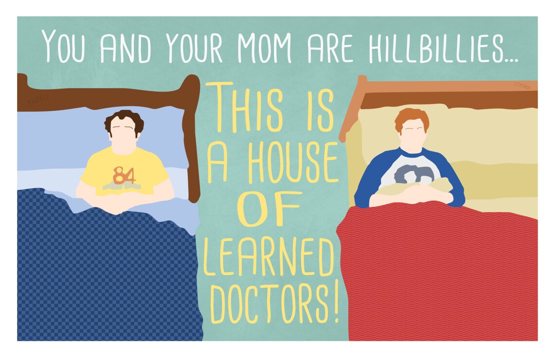 INSTANT DOWNLOAD - Step Brothers "learned Doctors" Print - Etsy