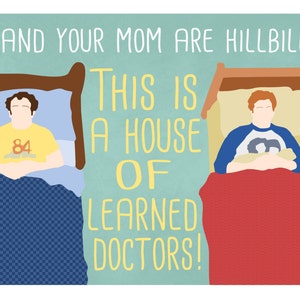 INSTANT DOWNLOAD - Step Brothers "learned Doctors" Print - Etsy