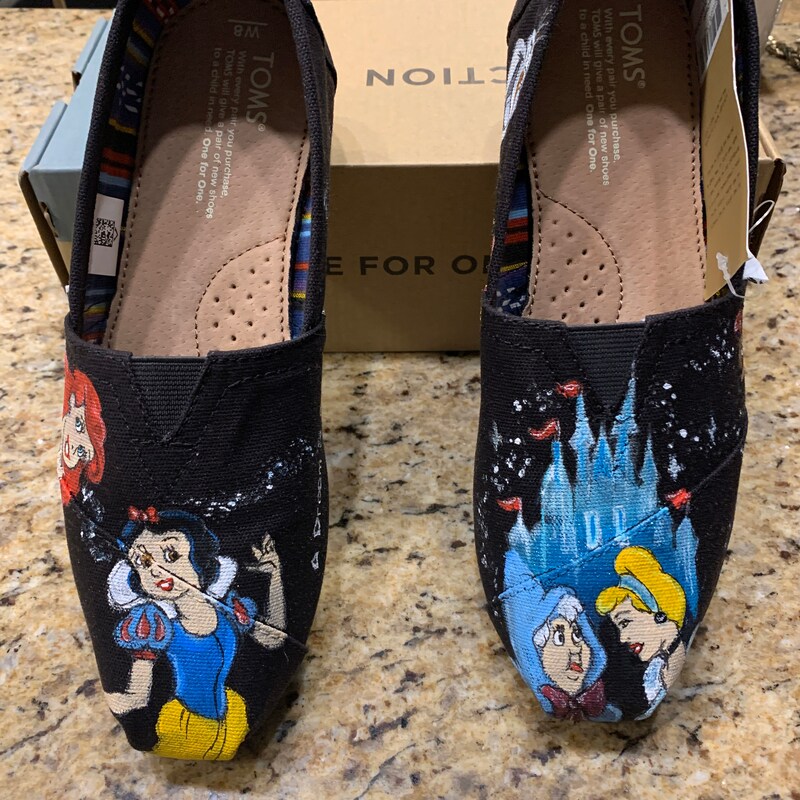 Custom Painted Toms - Etsy