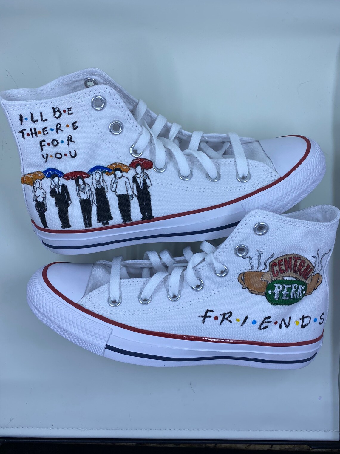 Custom Painted Converse Hi-Tops | Etsy