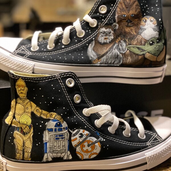 Painted Converse - Etsy