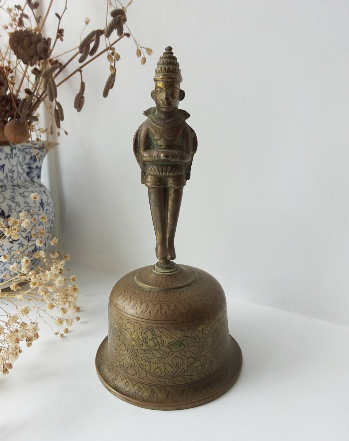 Antique Indian Brass Bell