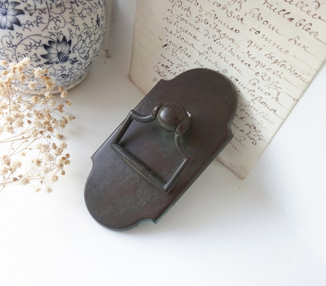 Antique Bronze Bell Pull, Mid Victorian Large Door Bell Pull, 19th ...