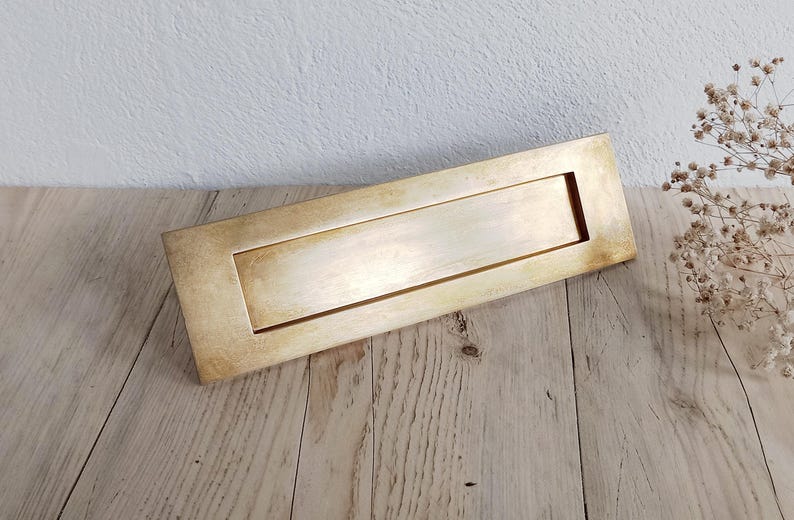 Vintage Brass Letter Flap, Letter Plate, Letter Slot, Architectural ...