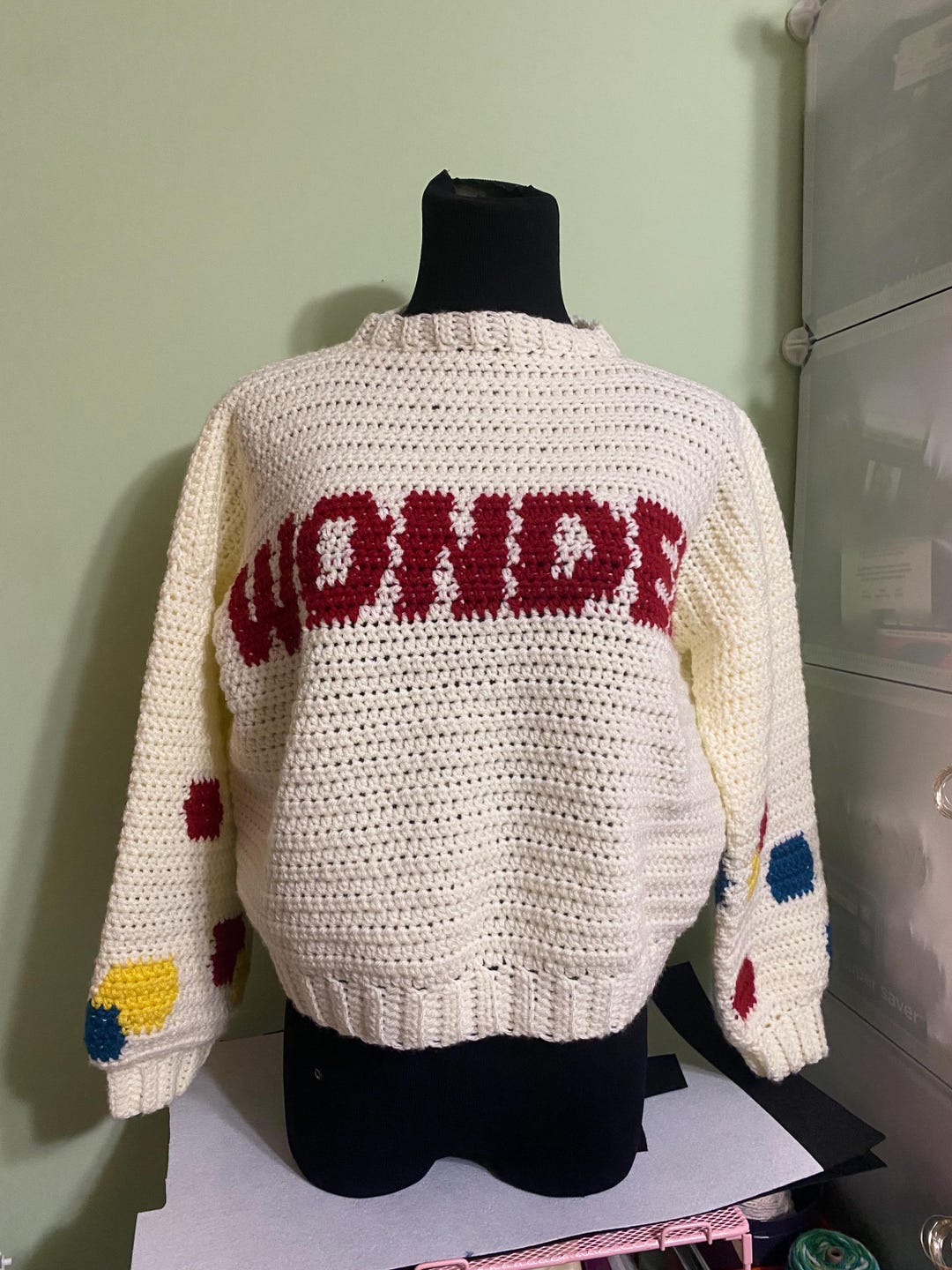 Wonder Bread-inspired Sweater - Etsy