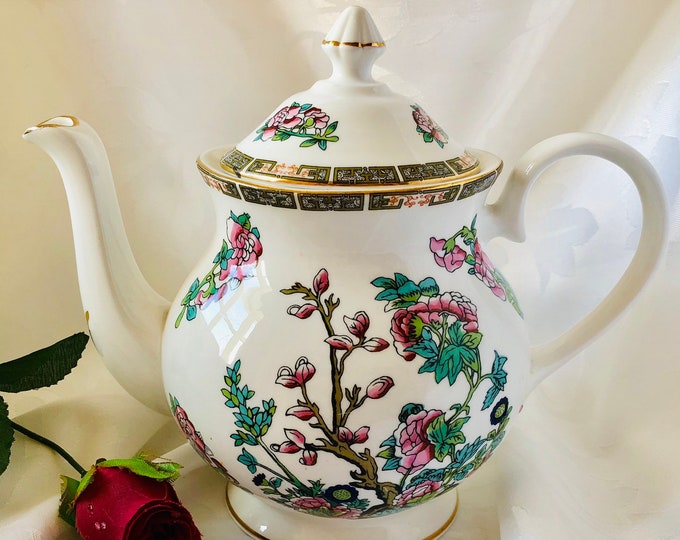 A Vintage Sovereign China Indian Tree 7 Cup Teapot. Just Perfect for ...