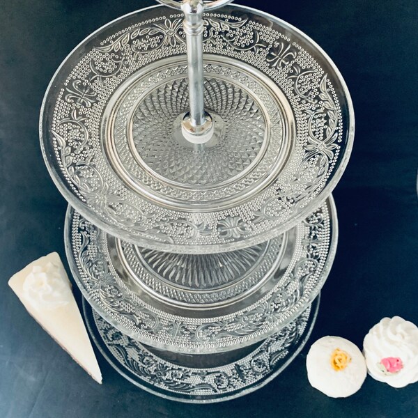 3 Tier Cake Stand - Etsy