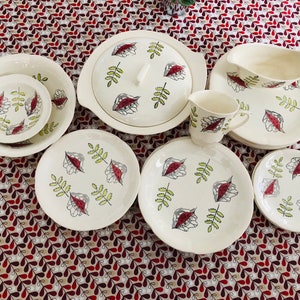 An Iconic 1950s JAS Broadhurst Ironstone Hand Painted Salad or - Etsy