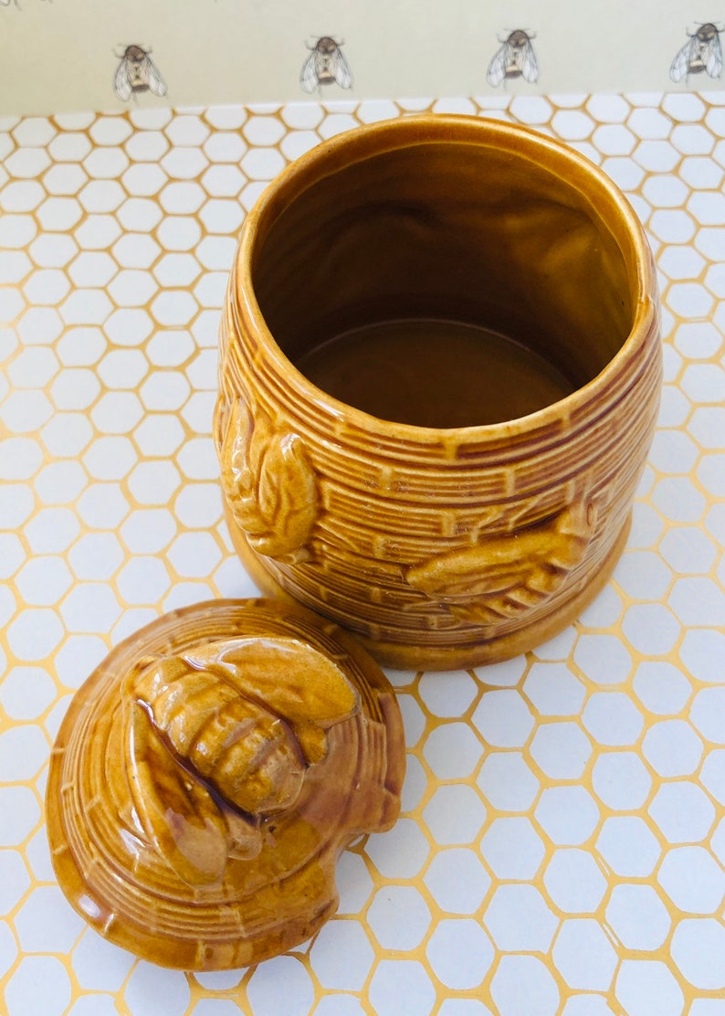A Vintage Beehive Shaped Honey Pot. Styled to Imitate a - Etsy