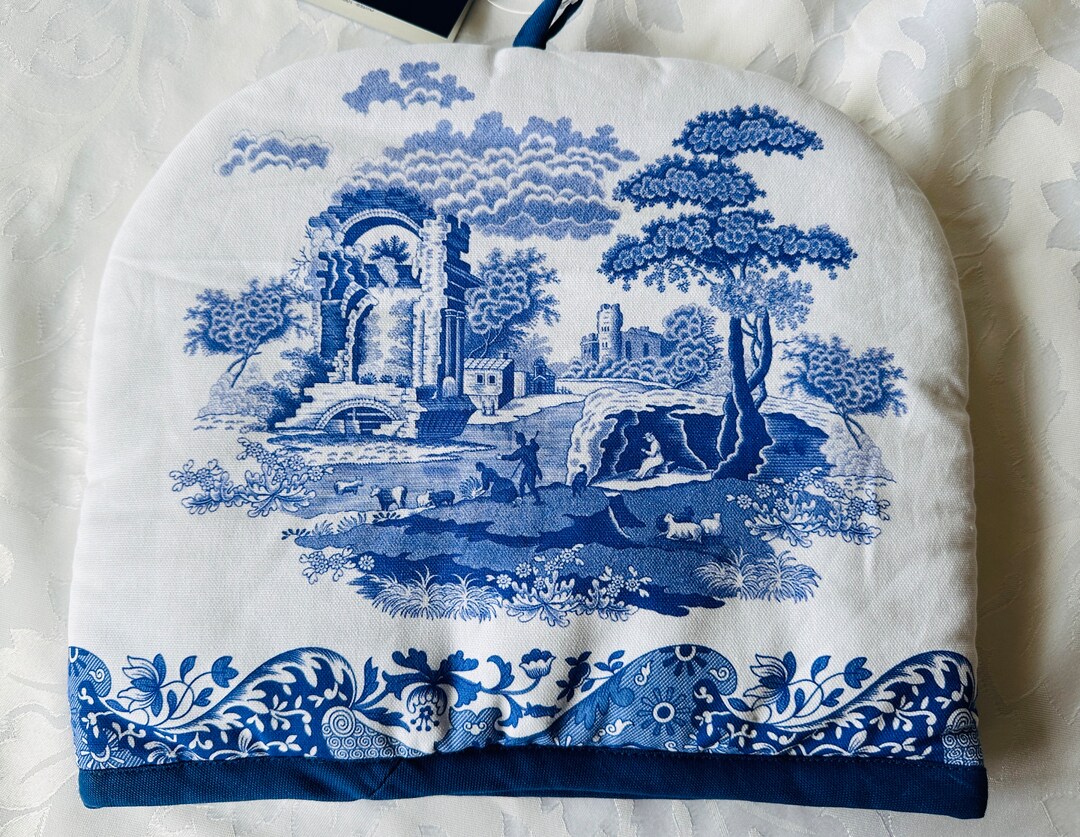 A 'blue Italian' Pimpernel Tea Cosy Inspired by Spode. - Etsy