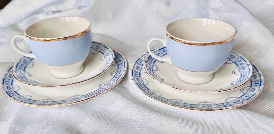 A Delightful Mismatched Tea Set for Two! the Cups Designed by Bruce ...