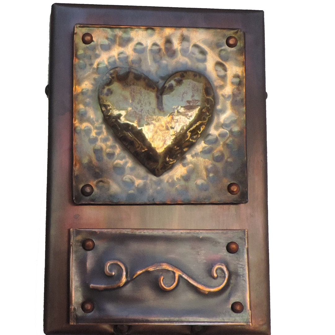 Copper Heart Wall Decor - Etsy
