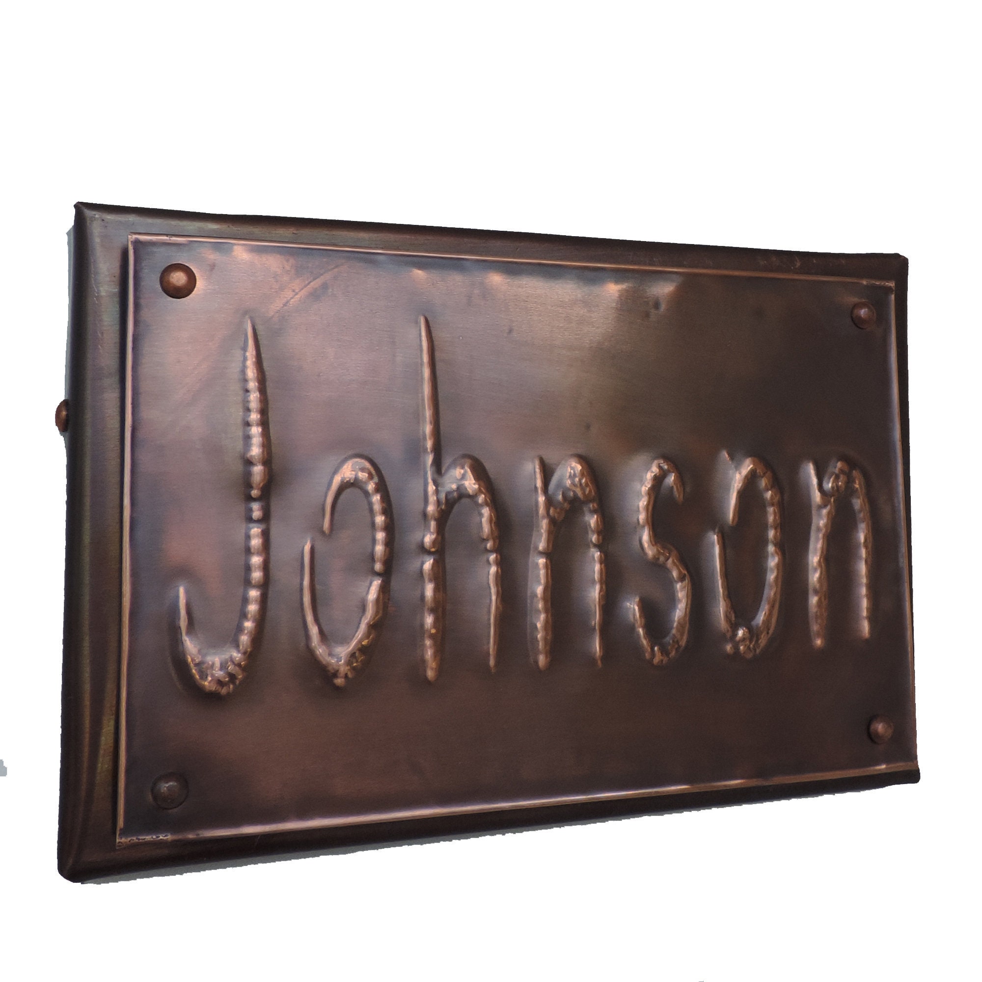 Personalized Copper Gift Wall Art - Etsy