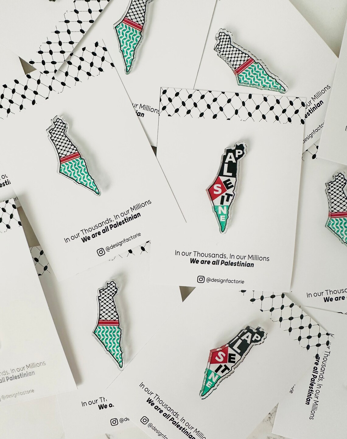 Palestine Map Pin - Etsy