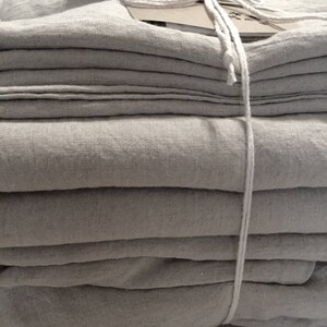 Natural Linen Sheet Set 4 Pc King Size Set 100% Belgian - Etsy