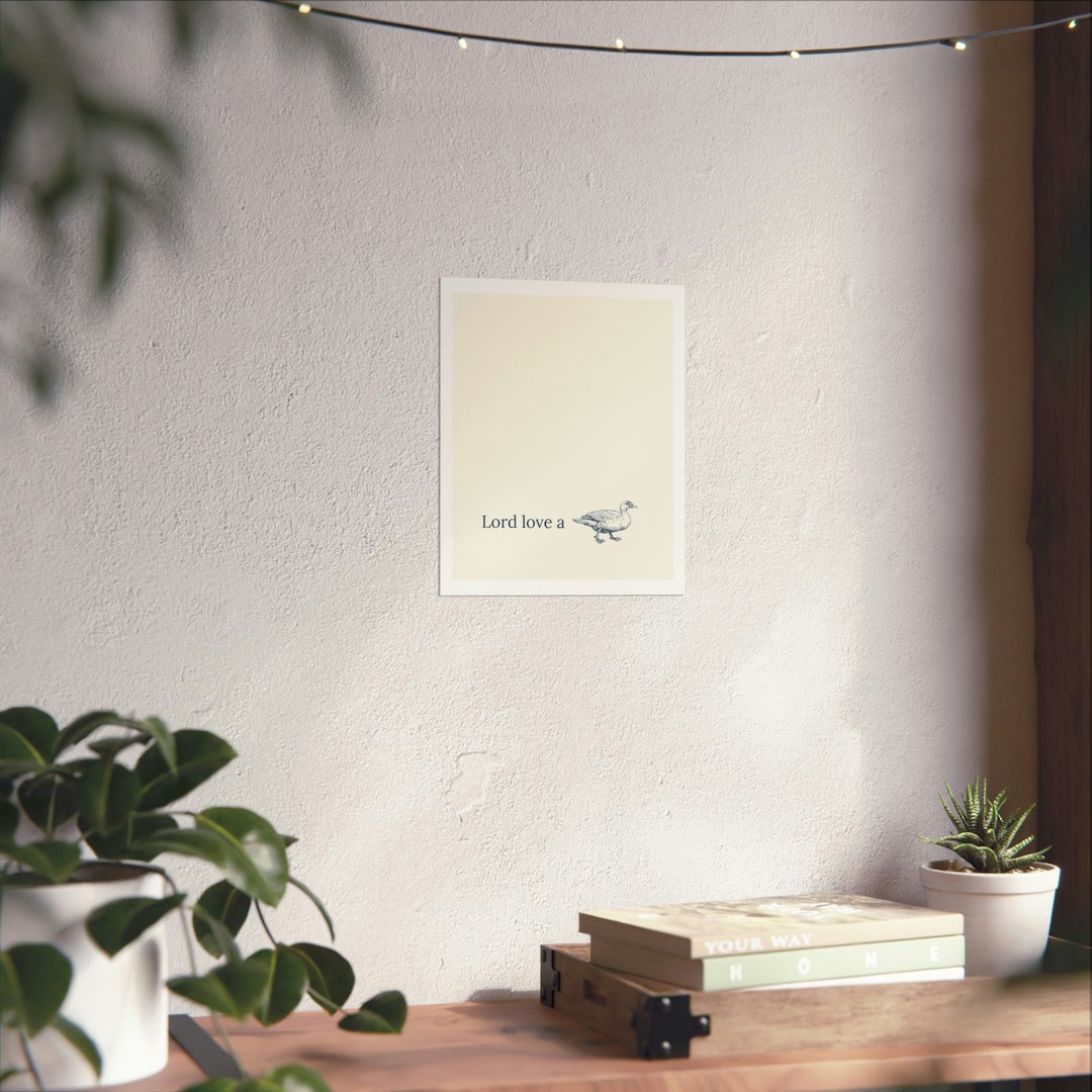 Lord Love a Duck Matte Vertical Poster - Etsy