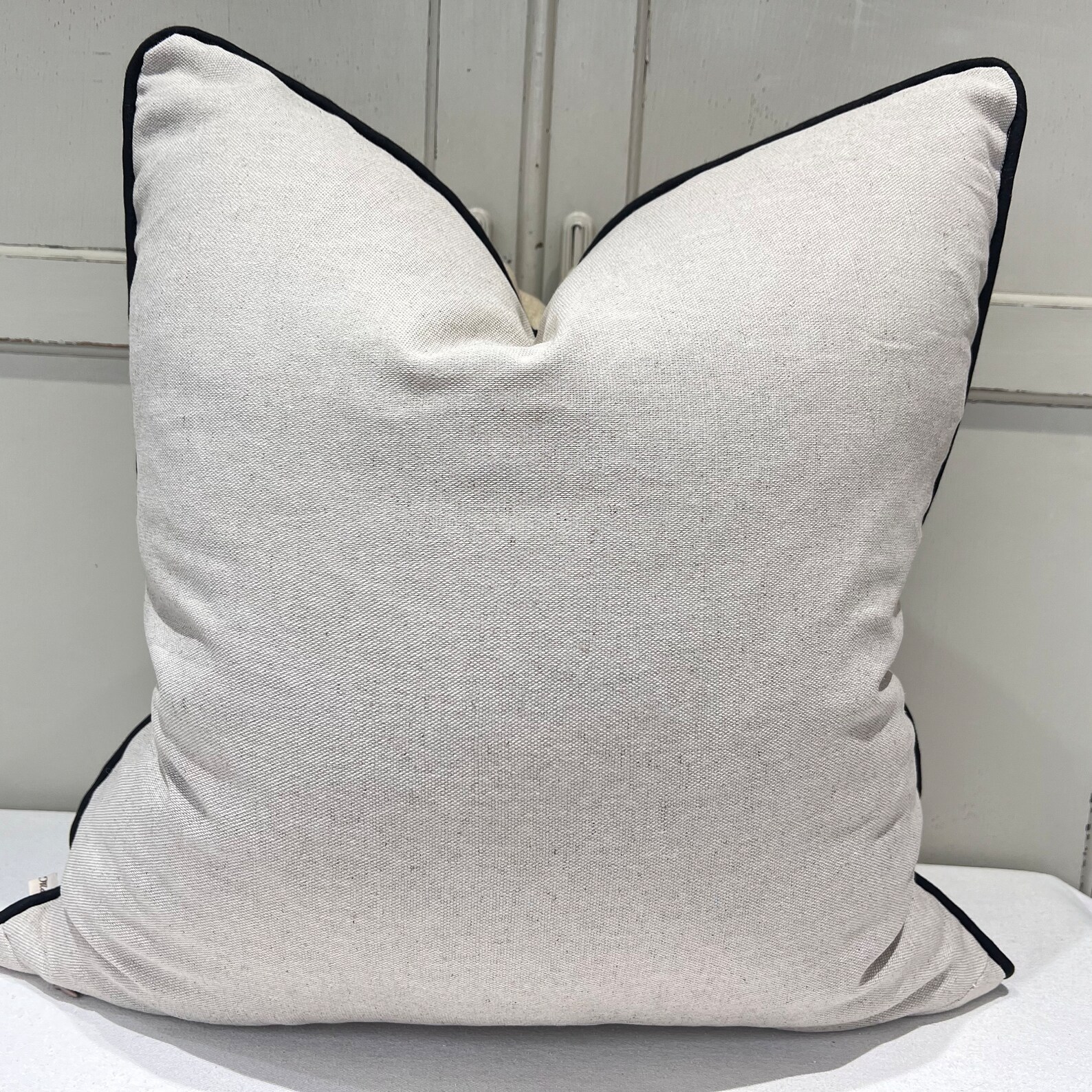 Schumacher Luxury Designer Pointers Tan Beige Decorative Cushion Pillow ...