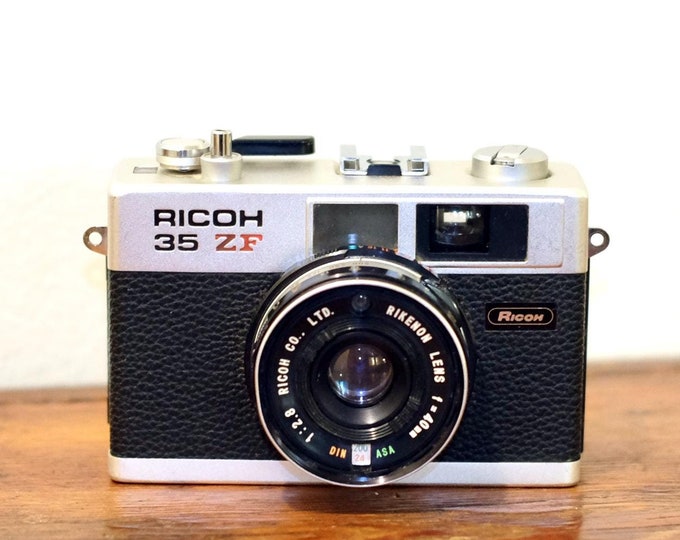 Vintage Ricoh 35 ZF Compact Viewfinder 35mm Film Camera With 40mm F/2.8 ...
