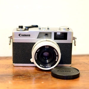 Vintage Canon Canonet 28 Rangefinder Camera Vintage Canon 35mm ...