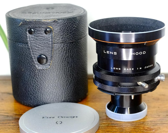 Vintage Koni-omega 60mm F/5.6 Hexanon Lens: Wide Angle Lens With Caps ...