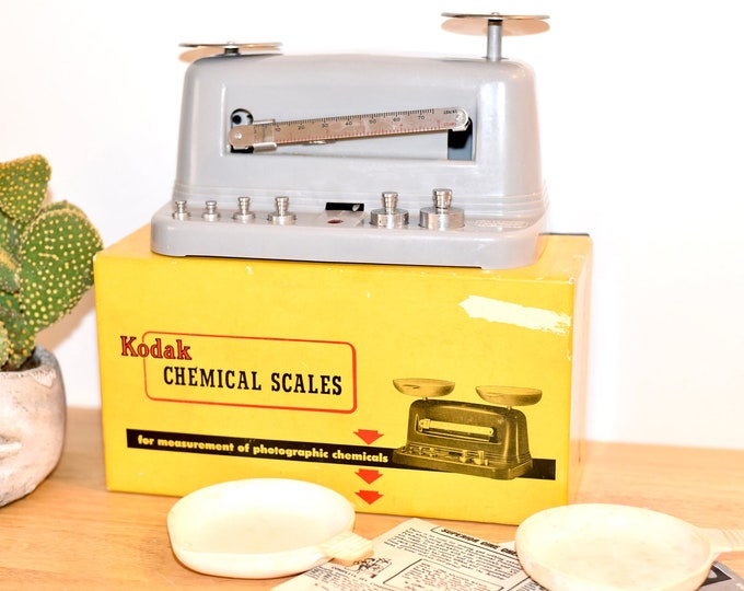 Vintage Kodak Chemical Scales Photographic Chemical Darkroom Scales by ...