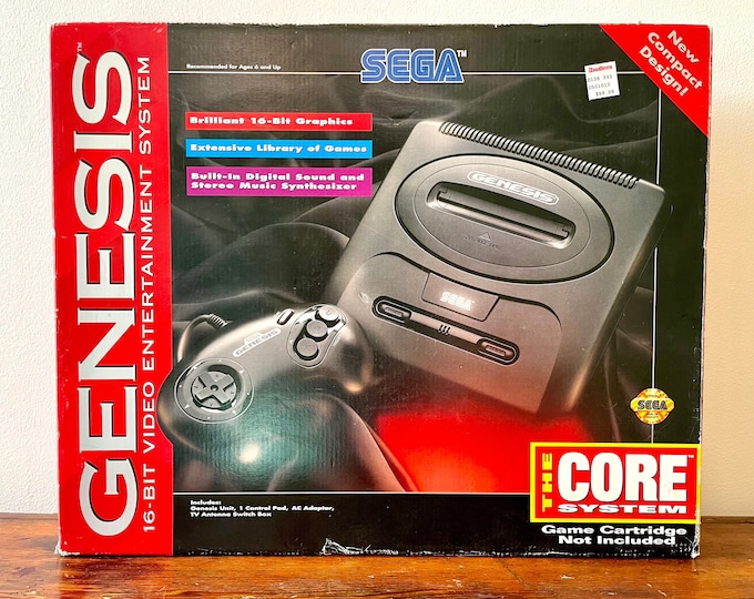 Vintage Sega Genesis the Core System Sega Genesis Model 2 Console NIB ...