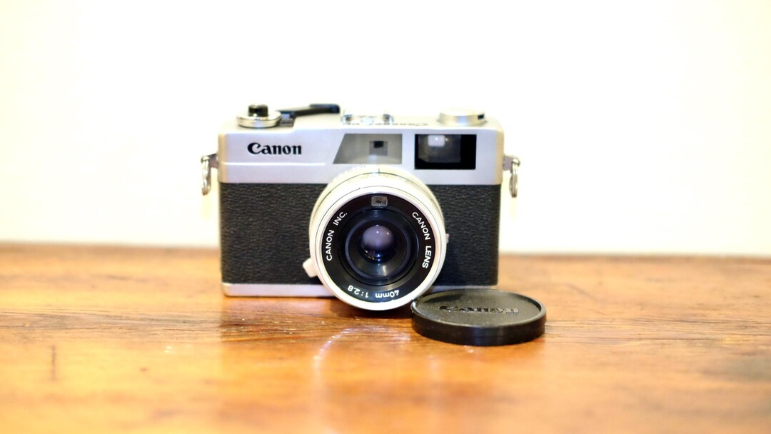 Vintage Canon Canonet 28 Rangefinder Camera Vintage Canon 35mm ...